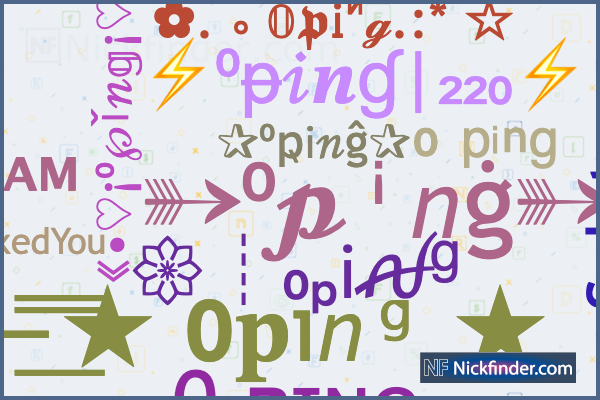 Nicknames for 0ping: ⁰ ᵖⁱⁿᵍ, 0 ᴘɪɴɢ, OmarBoxedYou, Splxtz, Adrian