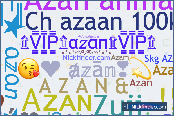 Azan Name Logo 87+ Azan Name Signature Style Ideas | Professional