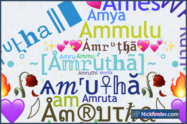 Amrutha Name Logo Amrita New Name Pic