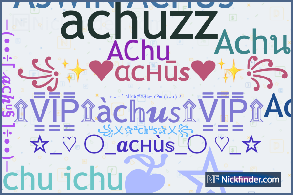 Achu Name Logo I Think It Turned Out Fairly Decent To Be A First.