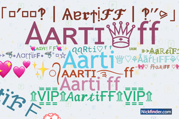 Aarti Name Logo Artie Text Effect And Logo Design Name