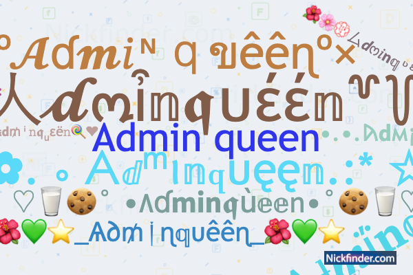 Nicknames for Adminqueen: Admin queen, Admin Queen, Admin Queen👑, Mein ...