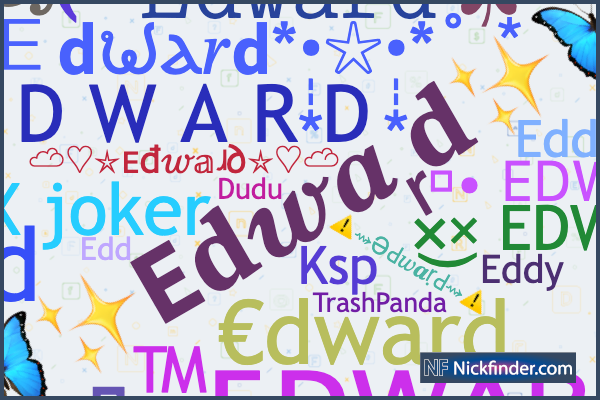 Edward Name Variations Alex Rozario St Edward's College