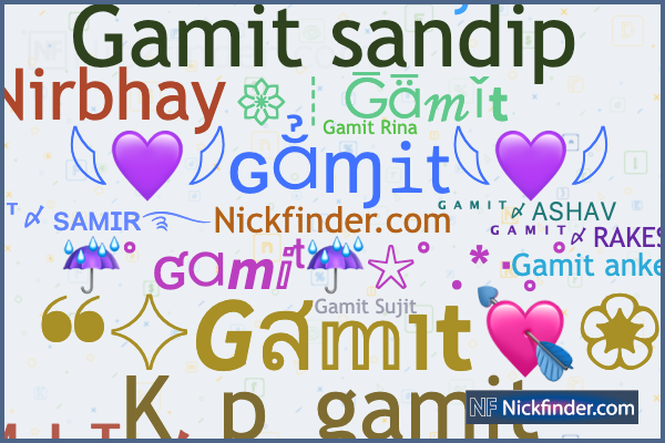 Gamit Name Logo