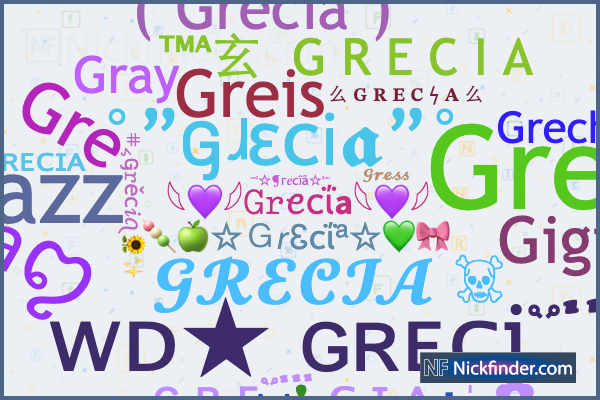 Apodos para Grecia: ꧁ঔৣ •Ğℝecΐค•ঔৣ꧂, ♪【 G R E C I A 】♪, ɢ ʀ ᴇ֟፝ ᴄ ɪ ᴀ ...