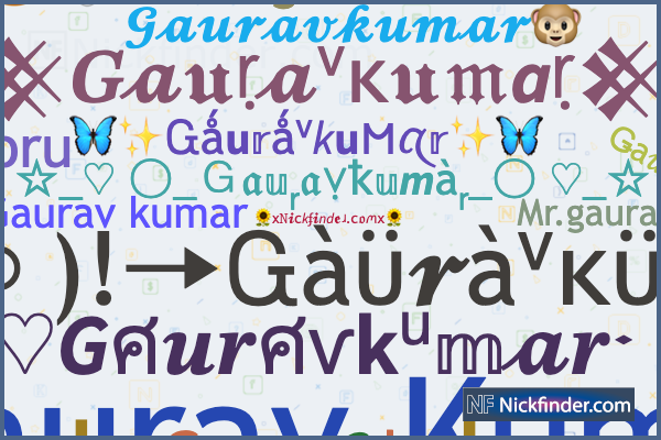 Gaurav Kumar Name Logo Gaurav Kumar Application Manager At QIIB