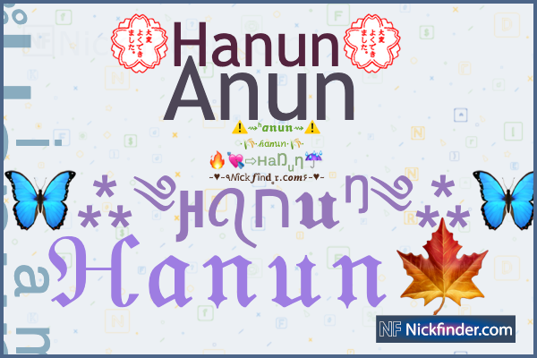Hanu Name Logo Explore Hanu: Meaning, Origin & Popularity