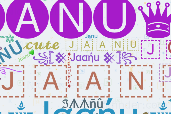 Jaanu Name Logo How To Pronounce