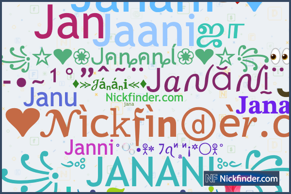 Janani Name Logo Janai Logo | Free Name Design Tool From Flaming Text