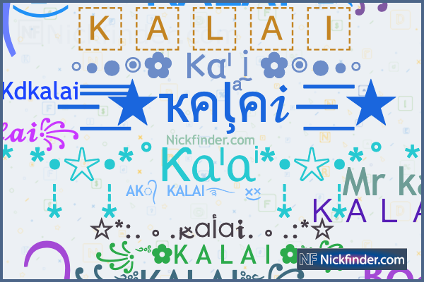 Kalai Name Logo Nicknames For Akkalai: ༒AK᭄ KALAI࿐ツ,