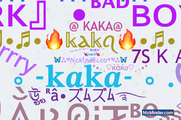 Kaka Name Logo