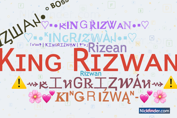 Rizwan Name Wallpaper