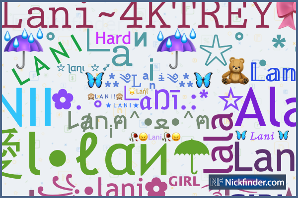 Nicknames For Lani L nicknames-for-lani-l