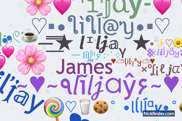 Nicknames for Liljay: Jay, lil jay, *-*Lil Jay*-*, Lil Jay, Lil jay