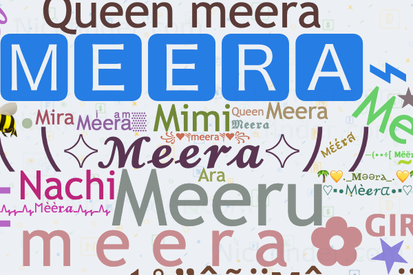 Meera Name Logo Meera Name Animated GIF Logo Designs