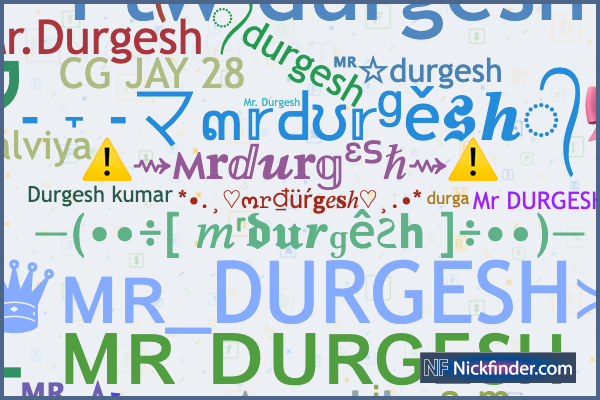 Durgesh Name Logo DURGESH (दुर्गेश) Meaning In Nepali