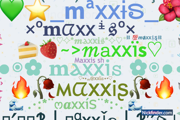 Nicknames for Maxxis: Baguvix, Petir, 爪卂乂乂工s, Mr maxxi, Maxxis sg