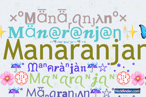 Manoranjan Name