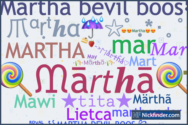 Martha Name