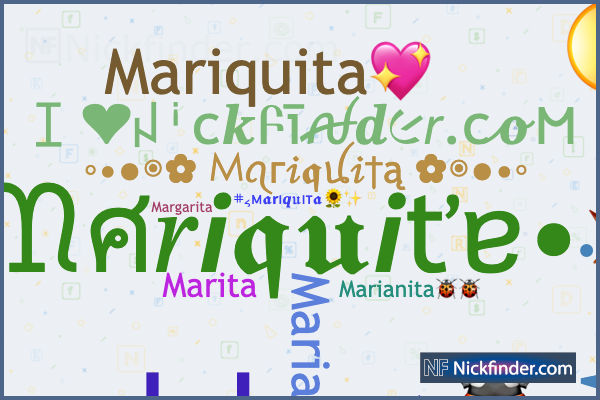 Maria In Bubble Letters