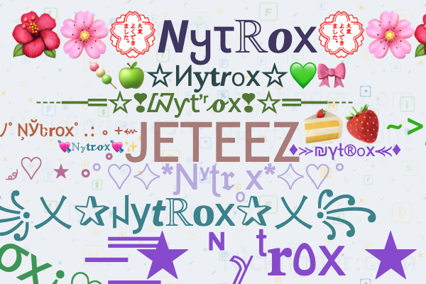 Surnoms pour Nytrox: NytrO̸X̴̀ツ, Nytrøx, ♣️Nytroxツ, NITЯOX, NYTROX