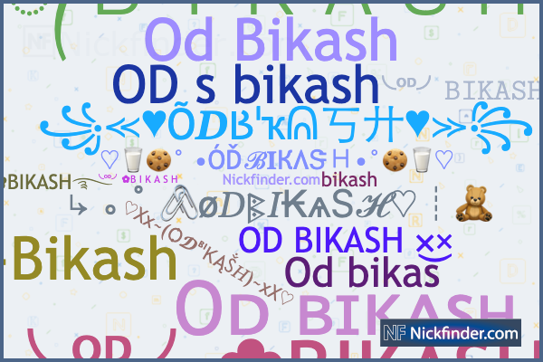 Bikash Name Image