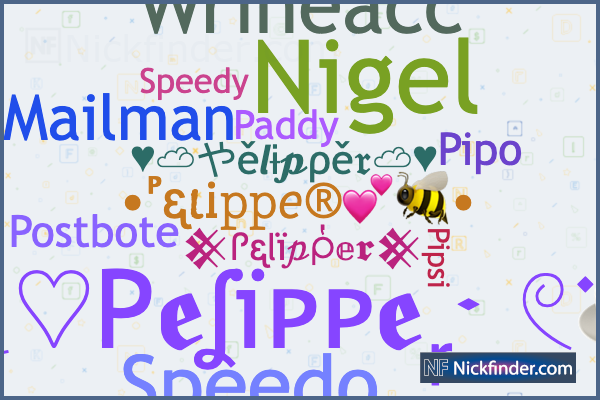 Apodos para Pelipper: Paddy, Mailman, Nigel, Speedy, Speedo