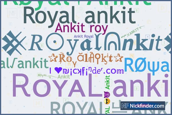 Ankit Name Style