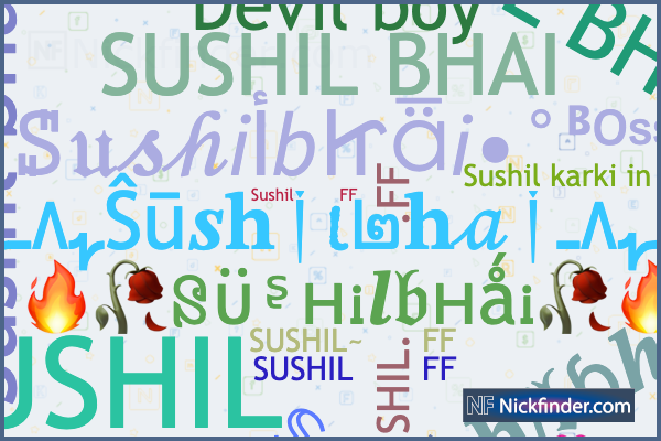 Sushil Name Logo Sushil Name Status | #977 | Marathi Name Status
