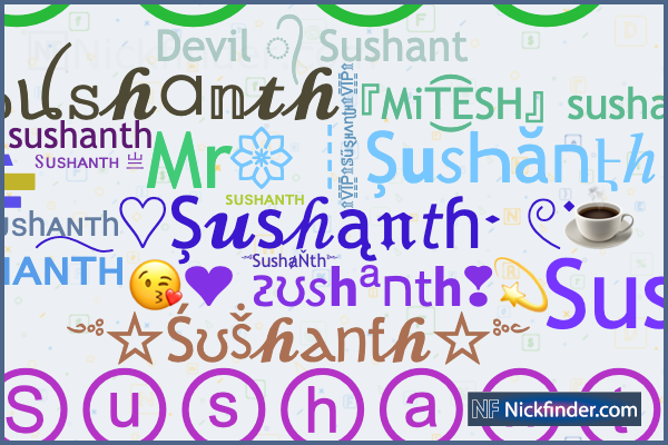 Sushant Name Logo Quick Fashion Tips For Men Sushant Marasini