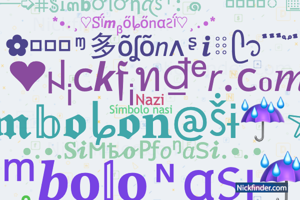 Nicknames for Simbolonasi: Nazi, Símbolo nasi, Sɪᴍʙᴏʟᴏ ɴᴀsɪ ...