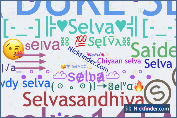 Selva Name Logo Selva Name Animated GIF Logo Designs