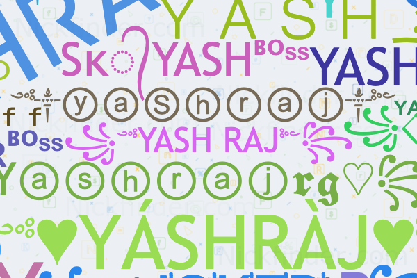 Yashraj Name Logo Profile For Yashraj Sharma