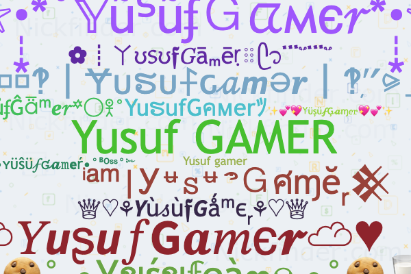 Nicknames for YusufGamer: YUSUF Gamer, YUSUF Gamer Boos, YUSUF gamer ...