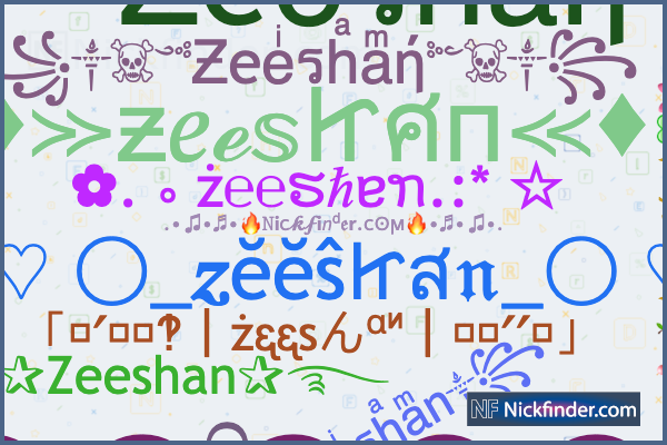 Zeeshan Name