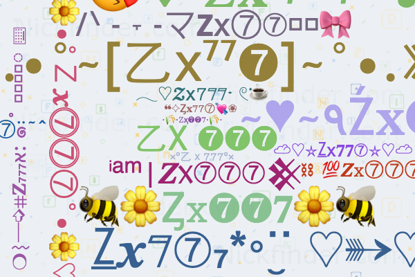 Nicknames for ZX777: 乙X ➐➐➐, 모 zx 777, ZX 7 7 7 , 乙x Nicknames for ZX777: 乙X ➐➐➐, 모 zx 777, ZX 7 7 7 , 乙x