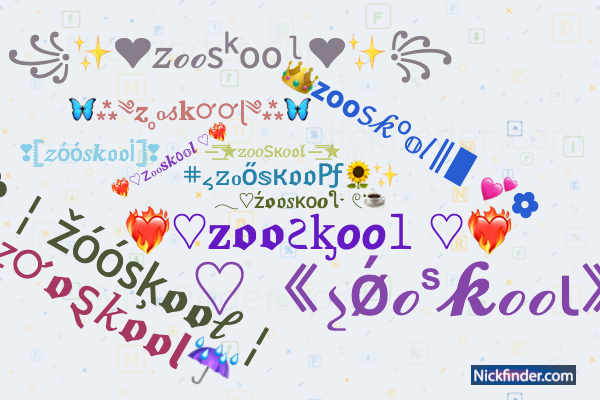 닉네임Zooskool: stray-x