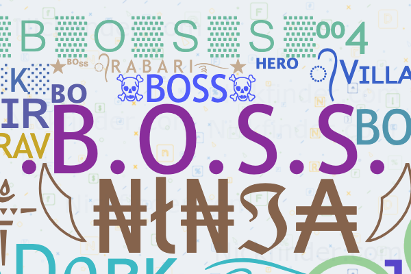 Nicknames for Bosss: B O S S , B O S S ,, ꧁⁣༒𓆩₦ł₦ℑ₳𓆪༒꧂, B O S S ⁰⁰4 ...