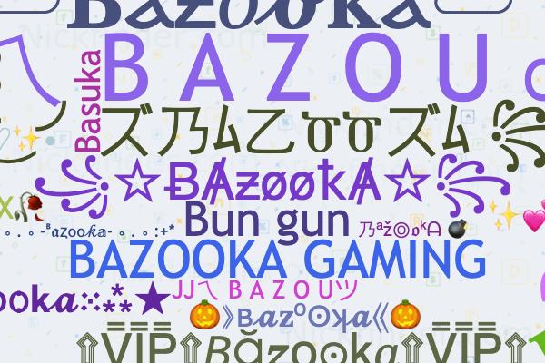 Bazooka Font The Bazooka Font Download