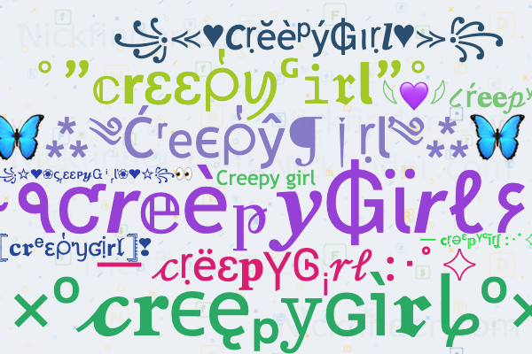 Creepy Girl Names Creepy Girl Storybook | Google Slides & PowerPoint