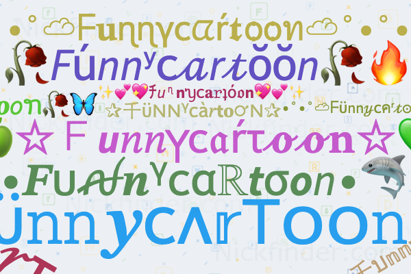 Funny Cartoon Nicknames - Infoupdate.org