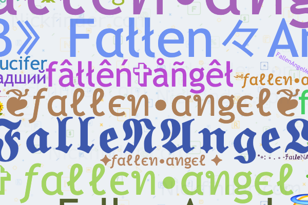 Fallen Angel Names And Meanings