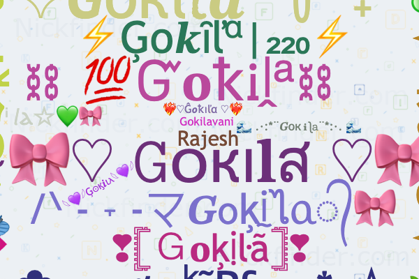 Gokila Name Logo Gokila K, Author At Webchirpy Global Branding, UI