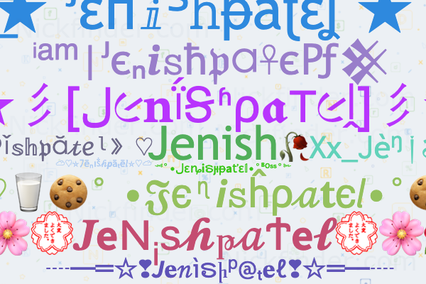 Jenish Name Logo Download Name Art Text Creator App For Android