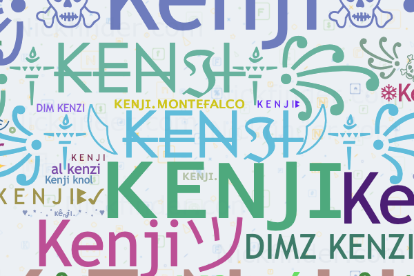 Spitznamen für Kenji: ꧁⁣༒𓆩K̶E̶N̶ℑI̶𓆪༒꧂, ᴋᴇɴᴊɪ, 𝐊𝐞𝐧𝐣𝐢, ꧁⁣༒K̶E̶N̶ℑI̶ ...