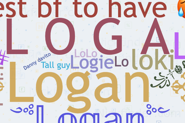 Nicknames for Logan: Logie, Logie One Kenobi, Logie Bear, LoLo, ꧁࿇Logan