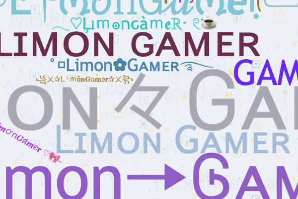 Nicknames for LimonGamer: Lɪᴍᴏɴ々Ꮐᴀᴍer, Limon gaming, Ꮮɪᴍᴏɴ Gᴀᴍᴇʀ, ꧁ •༆limon༆• ꧂, LIMON GAMER