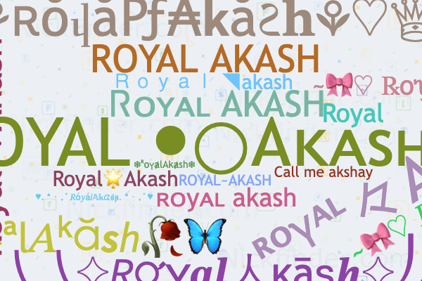 Akash Style Name Image