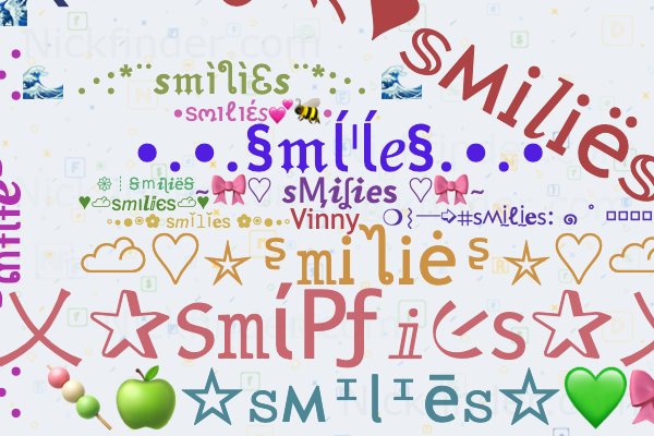 Nicknames for Smilies: Vinny