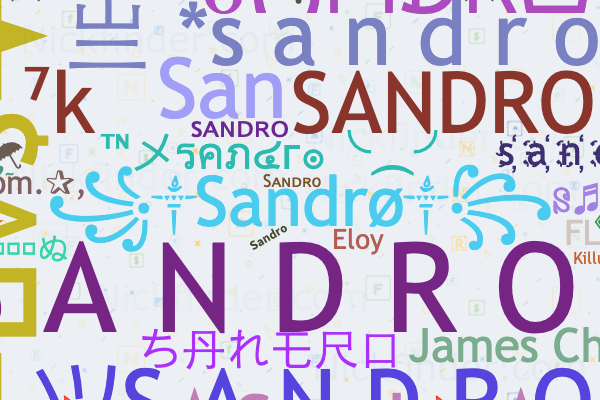 Apodos para Sandro: ꧁༒Sandrø༒꧂, ᵀᴺメรคภ๔г๏╰⁔╯, S A N D R O, ⁷kㅤㅤ SANDRO亗 ...